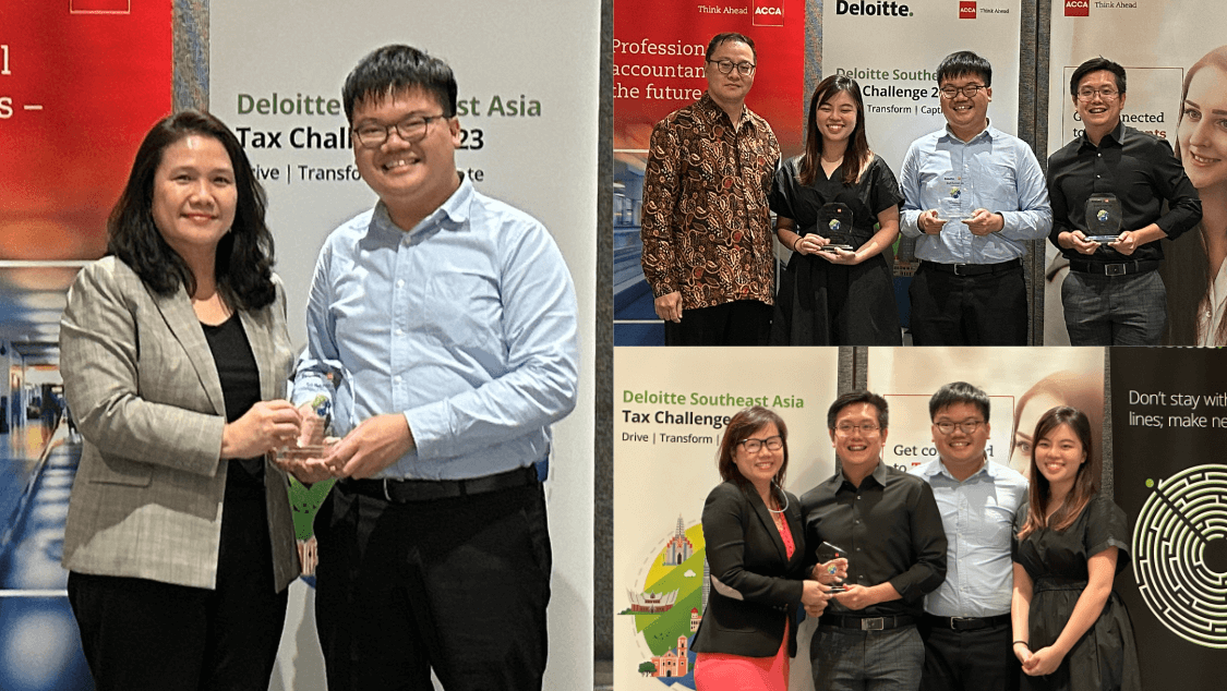 SMU Tax Champions Score Big at the Deloitte SEA Tax Challenge 2023